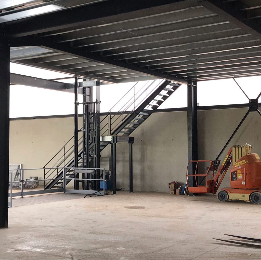 Plateforme mezzanine industrielle | Aveyron - GLK Rayonnages